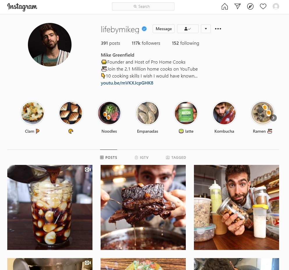 Mike Greenfield Review - Foodie Start